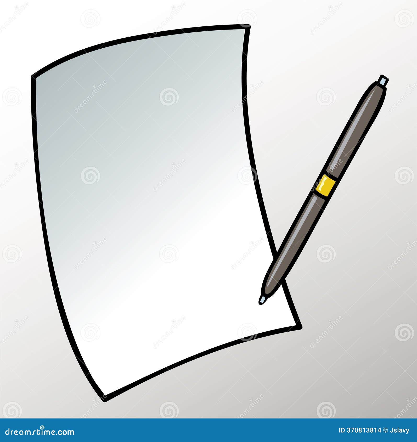 Blank Sheet Of Paper And Letter Against Brown Background. Envelope ...