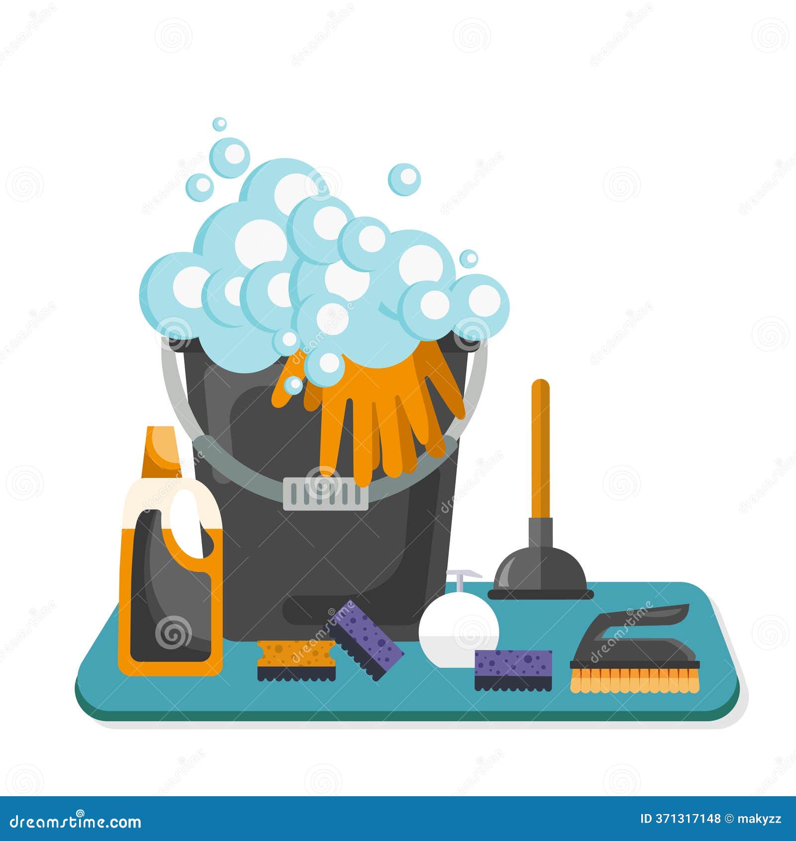 Dry Cleaning Equipment Cartoon,monochrom Icons In Set Collection For ...