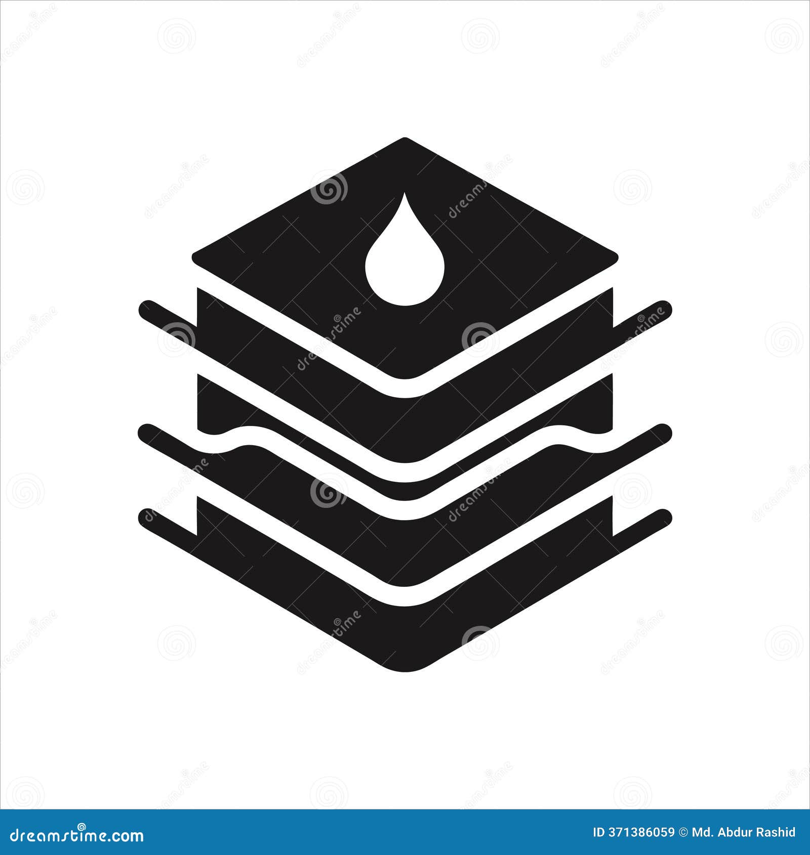 Fabric Air Permeability Icon Vector Illustration | CartoonDealer.com ...