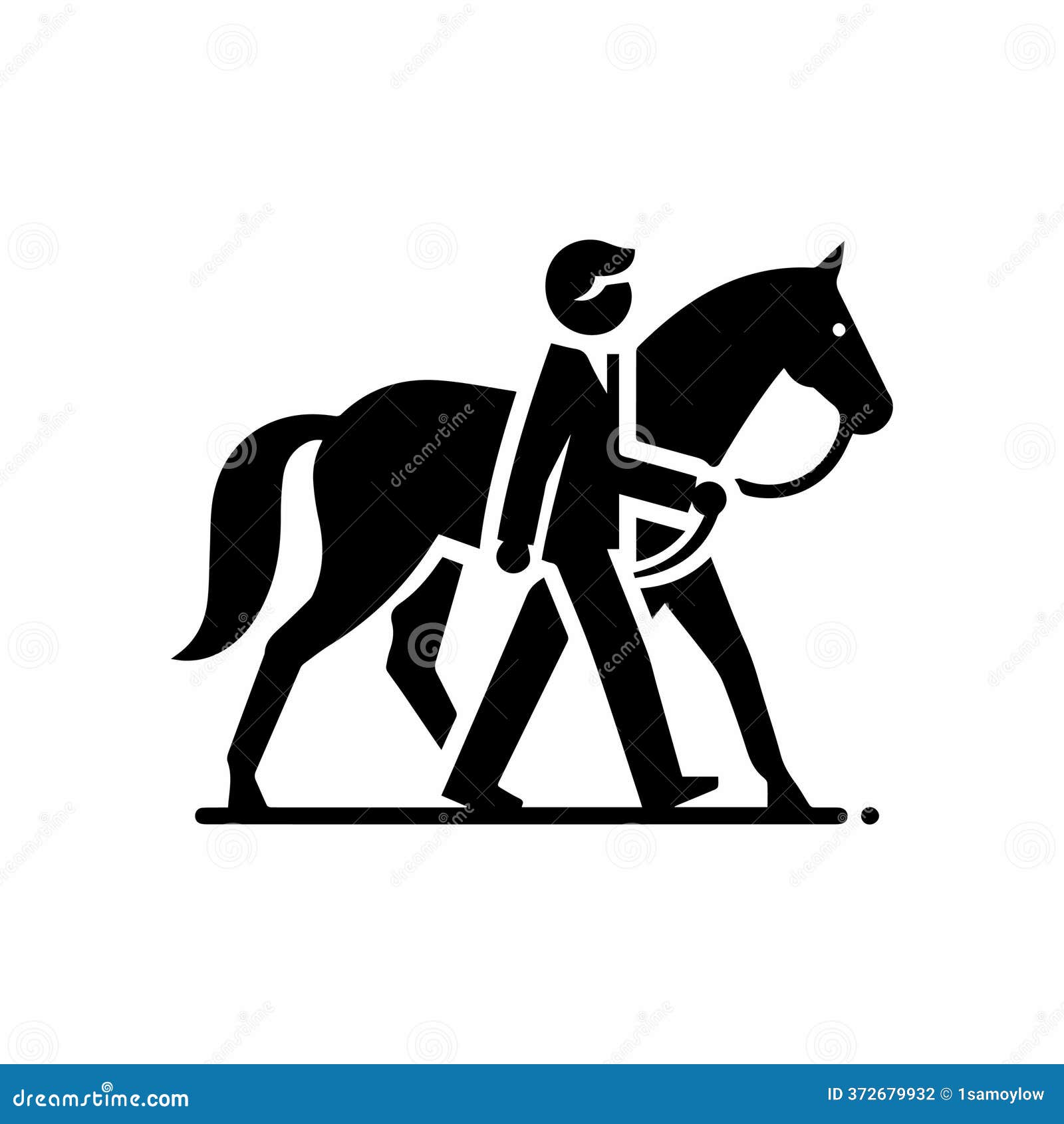 Map Symbol Stable Icon Of 3 Types Color, Black And White, Outline ...