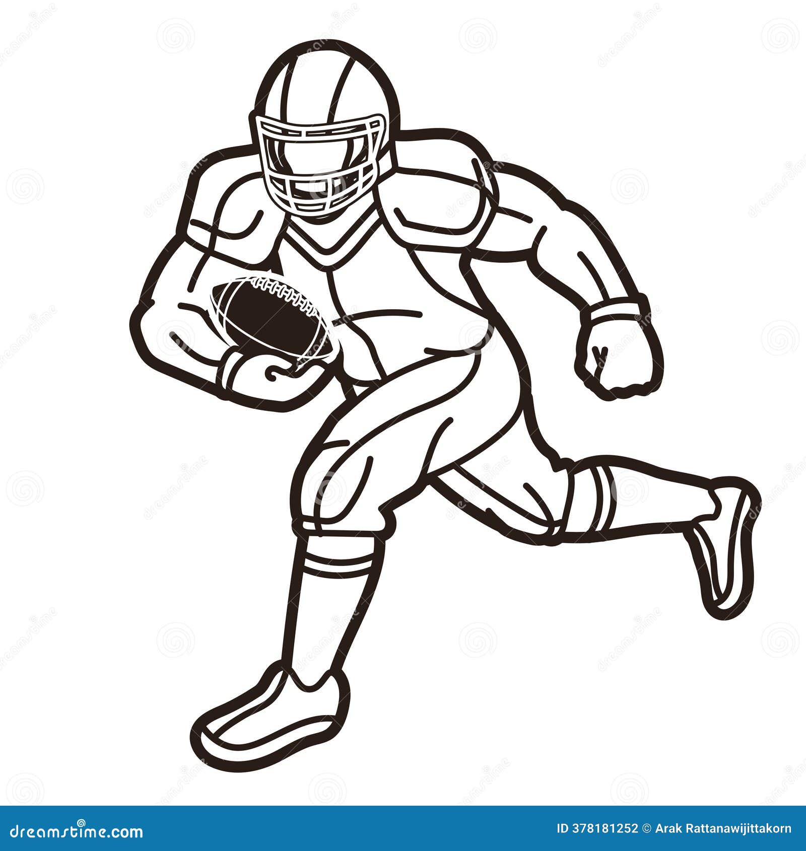 Cartoon Outline Of Eccentric Mad Scientist Character In Lab Coat ...