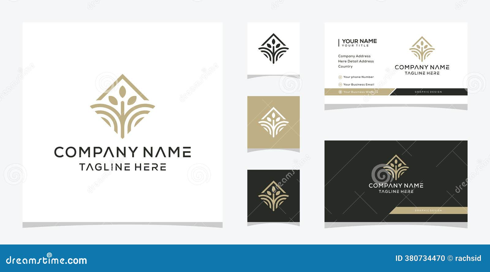 Minimalist Tree Pieces Poster Design, Vector. Forever, Always, Together ...