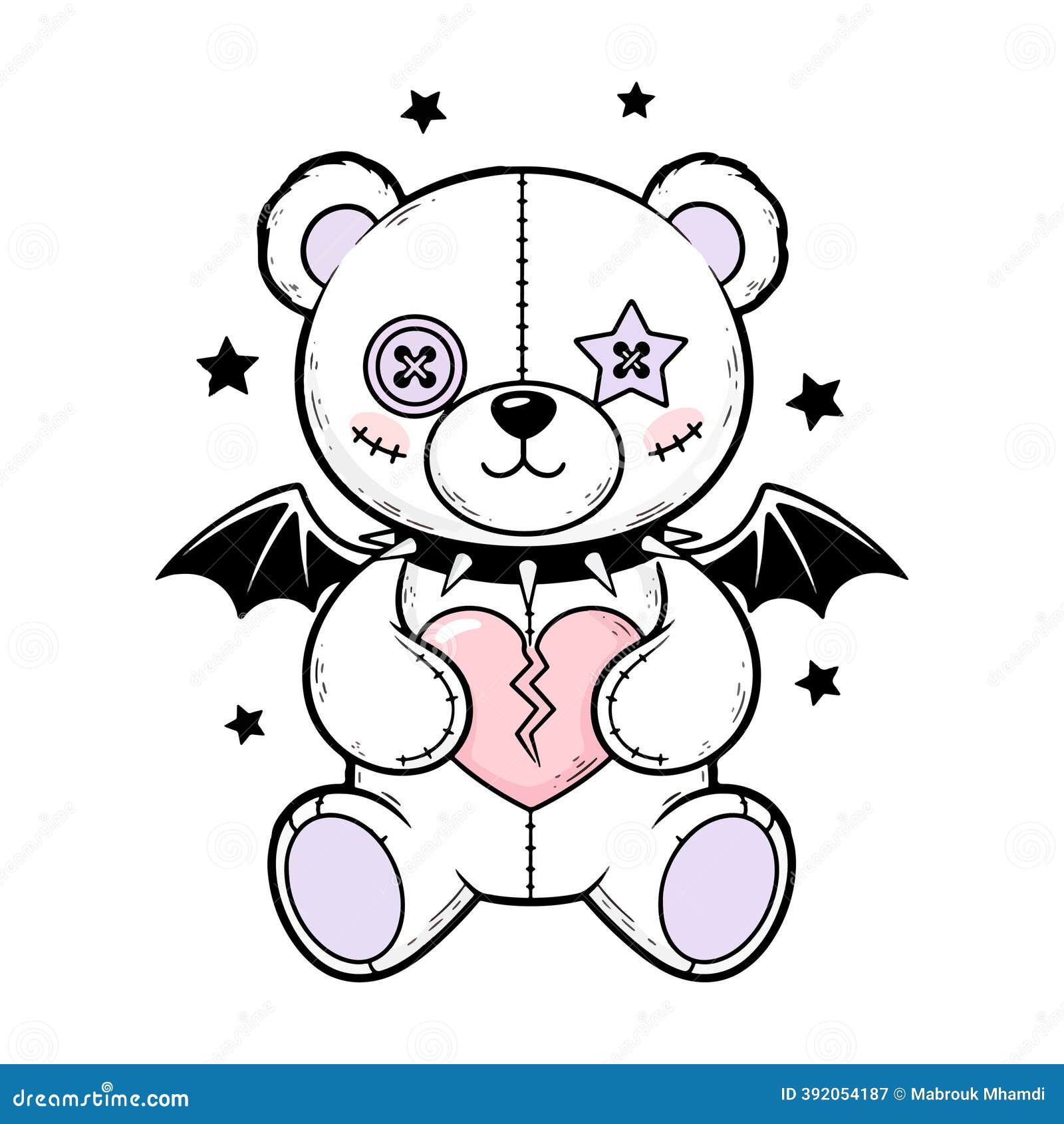 Charming Spiked Speedwell Flower Illustration For Art Projects | CartoonDealer.com #370585993