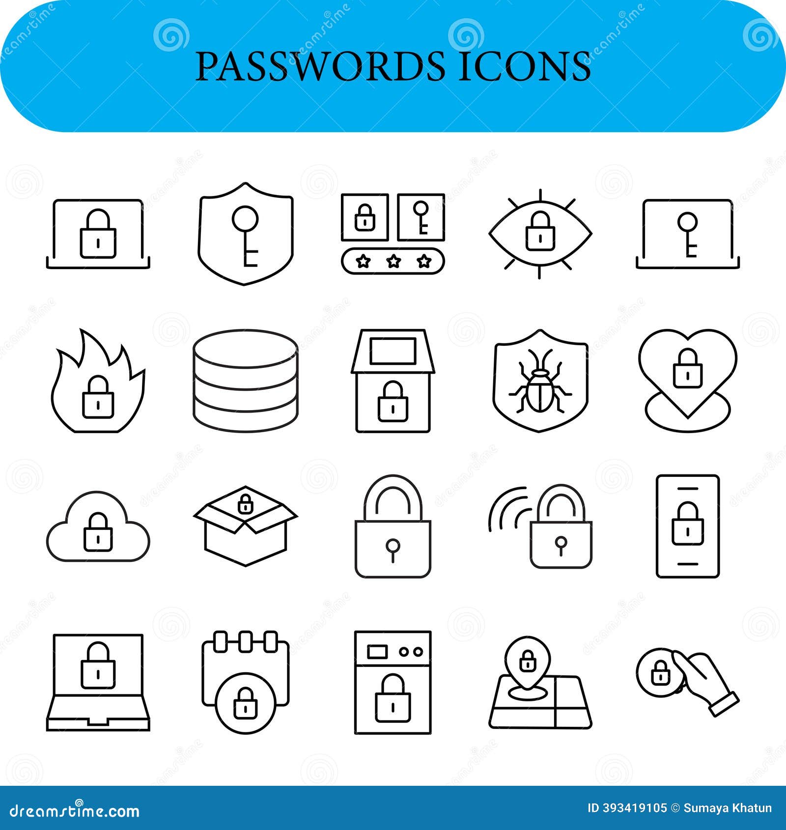 Security Symbols. Keys With Shield Icons For Protection Systems Recent ...