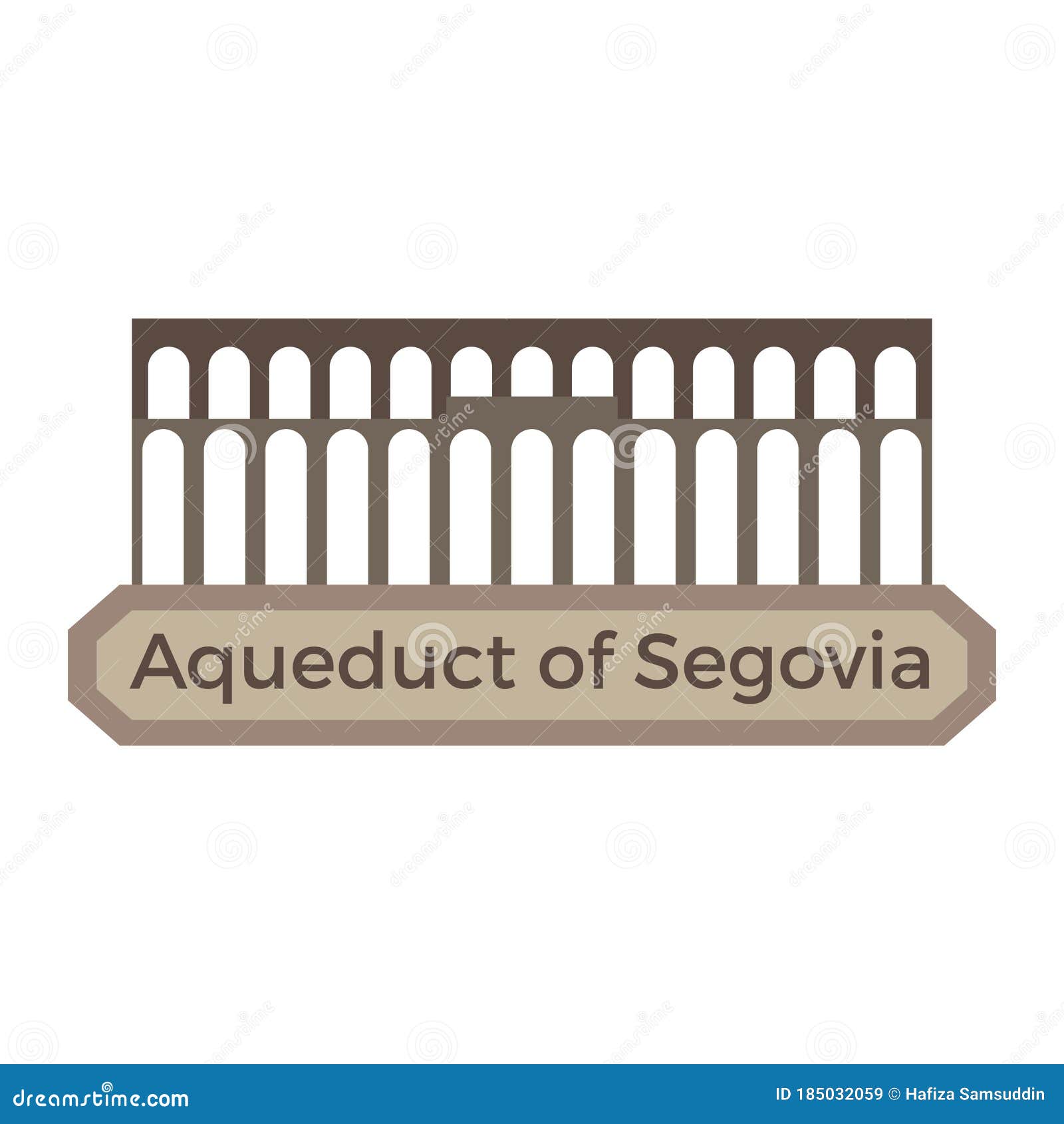 Segovia Map Vector Silhouette Illustration Isolated On White Background ...
