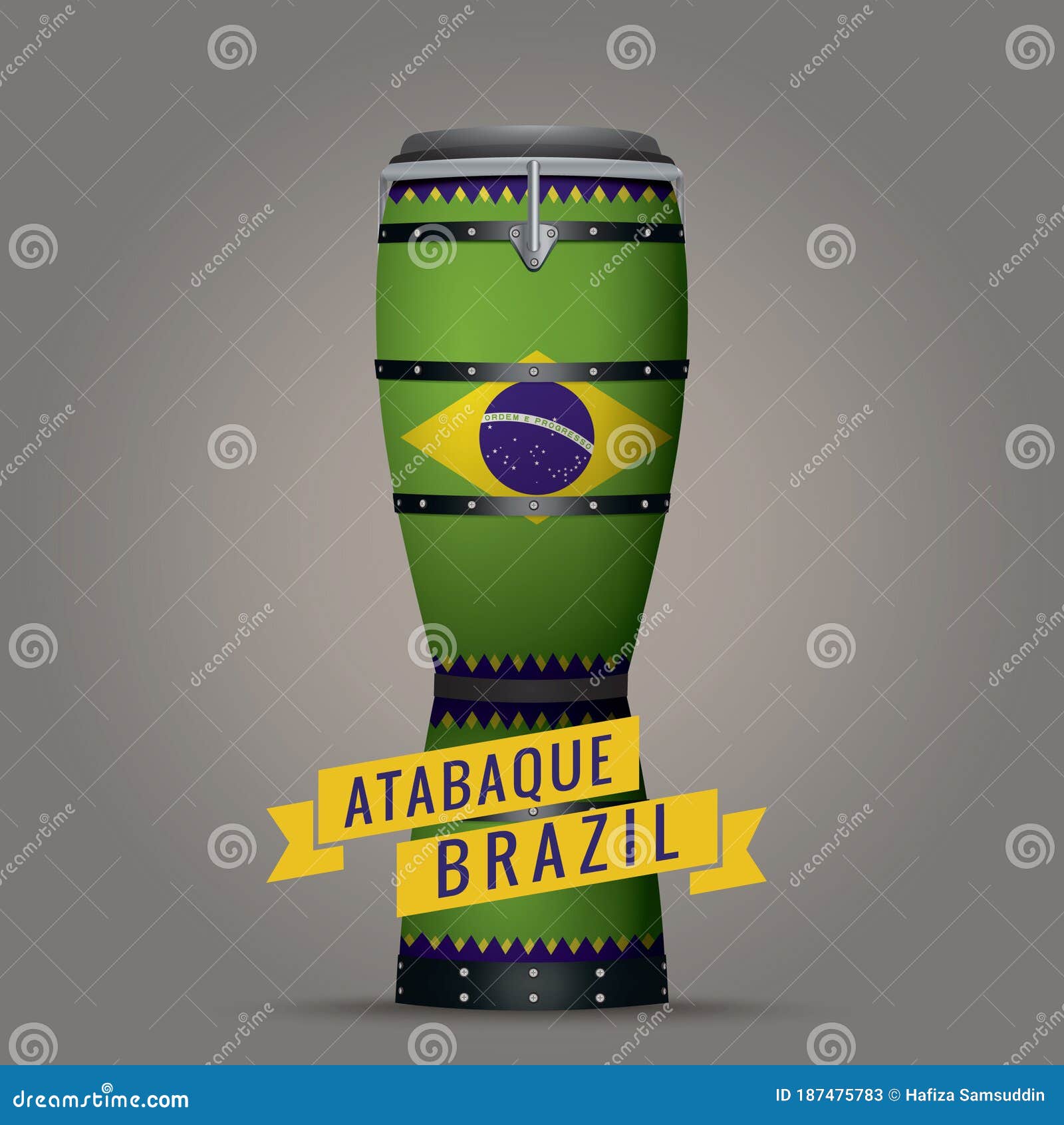 Print stock vector. Illustration of symbol, percussion - 187475783