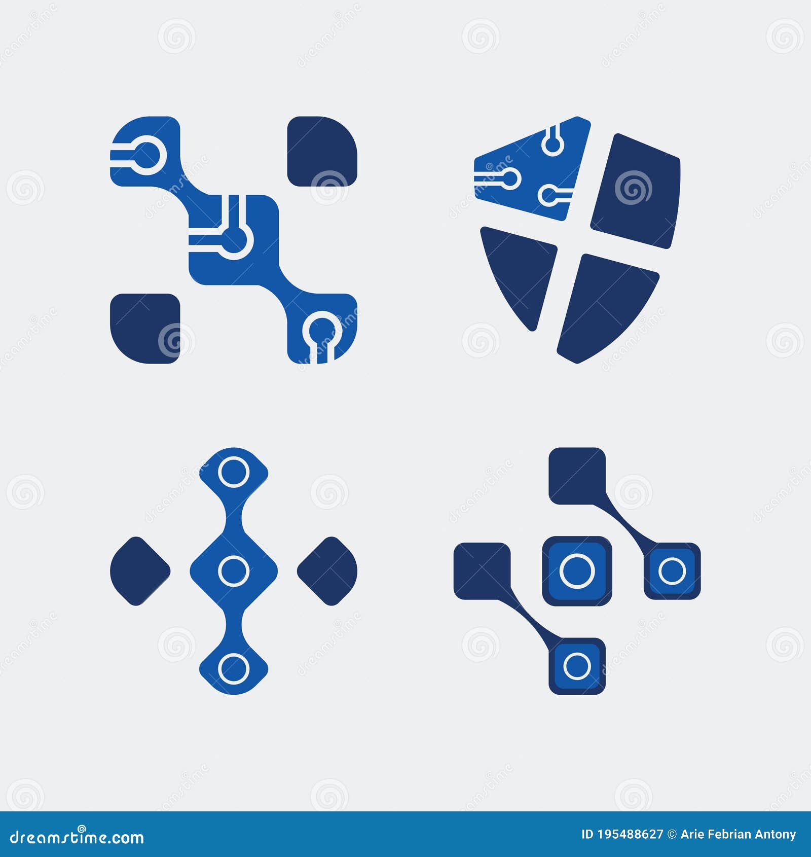 Awesome Technology Shield Protection Vector Stock Vector - Illustration ...