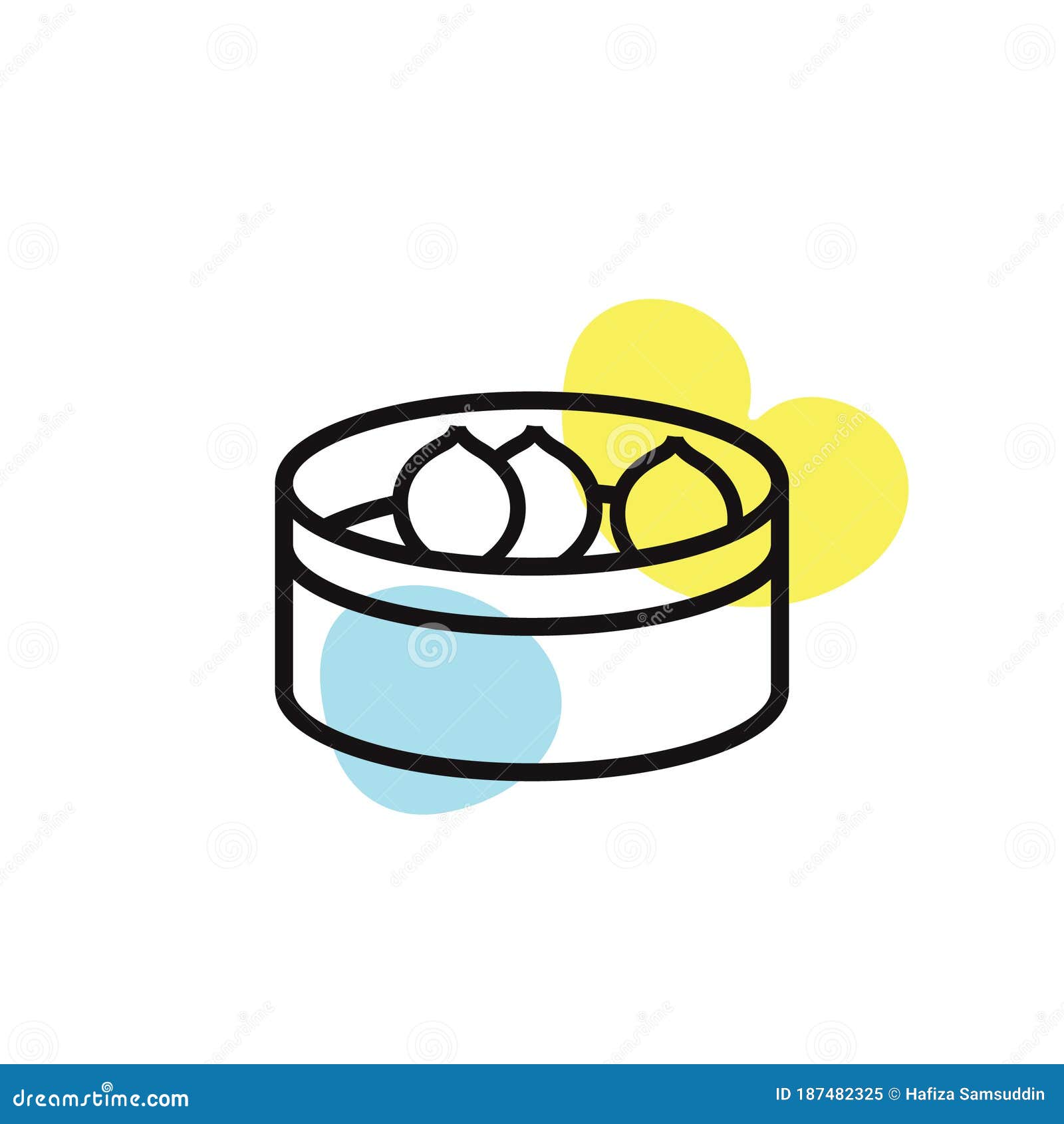 Print stock vector. Illustration of traditional, humbow - 187482325