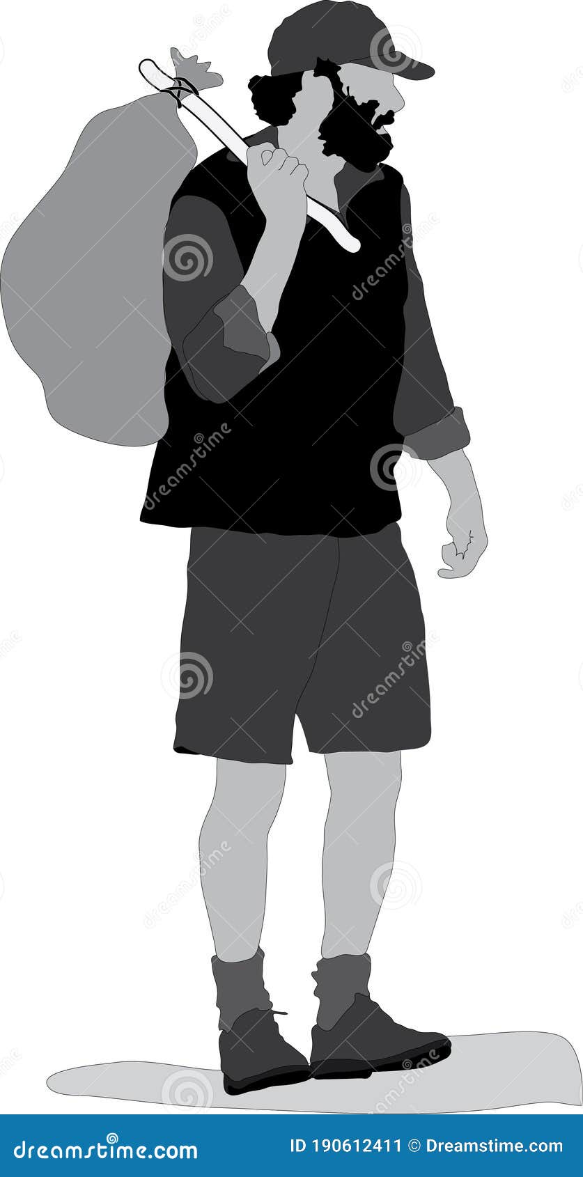 Swagman Cartoons, Illustrations & Vector Stock Images - 16 Pictures to ...