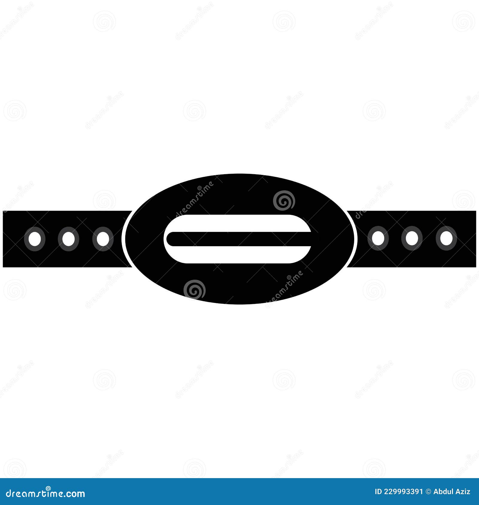 Belt icon logo vector stock vector. Illustration of leather - 229993391