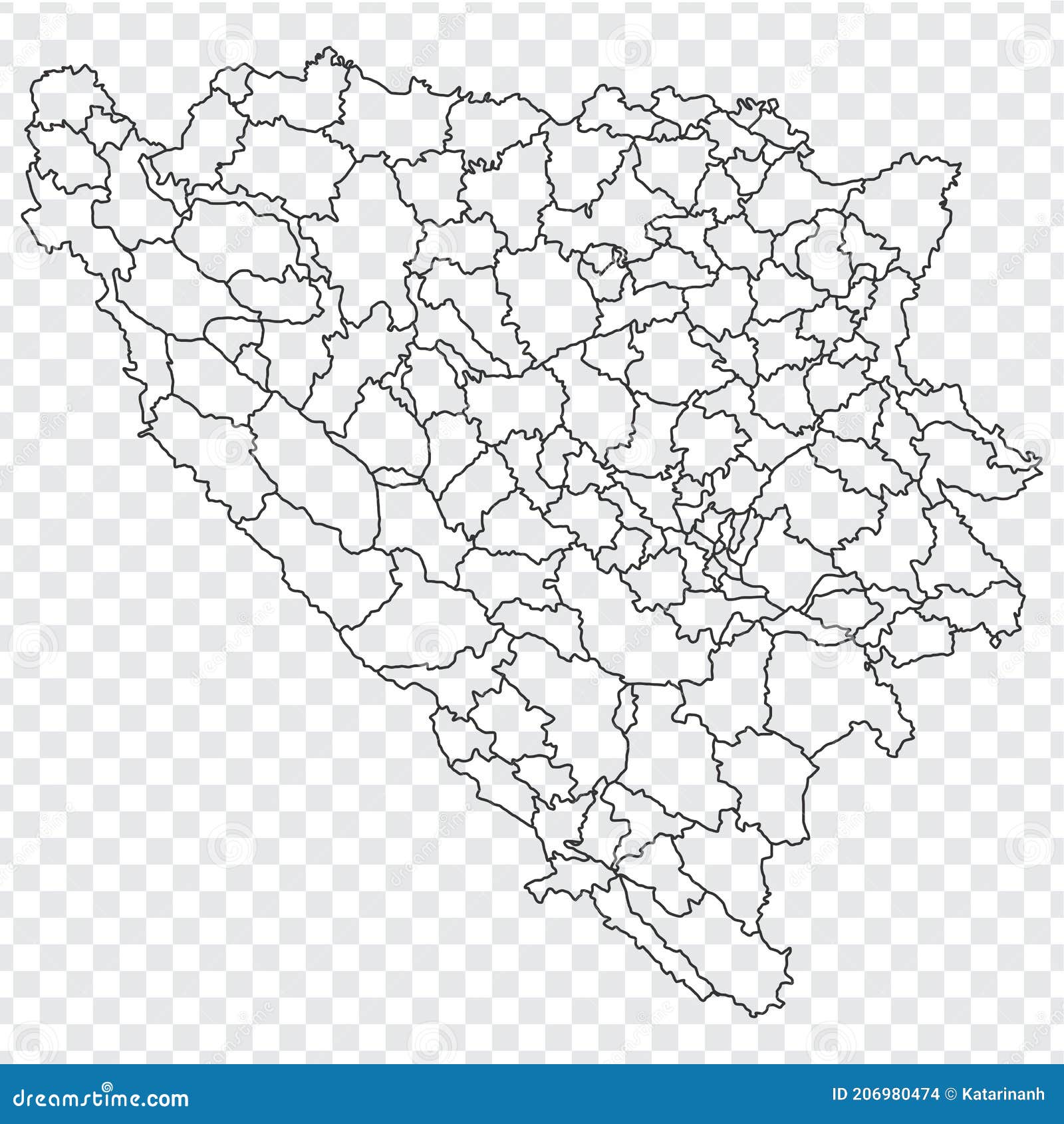 Blank Map Bosnia and Herzegovina. Districts of Bosnia and Herzegovina ... Blank Map Bosnia and Herzegovina. Districts of Bosnia and Herzegovina ...