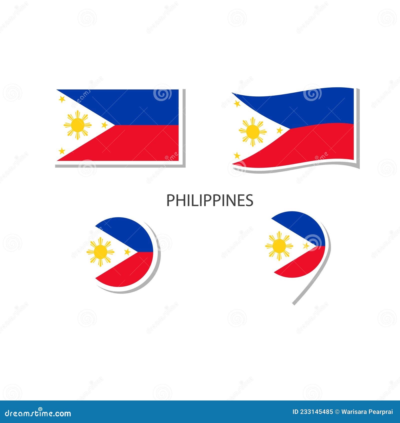 Philippines Icons Set Cartoon Vector. Bohol Tarsier | CartoonDealer.com ... Philippines Icons Set Cartoon Vector. Bohol Tarsier | CartoonDealer.com ...