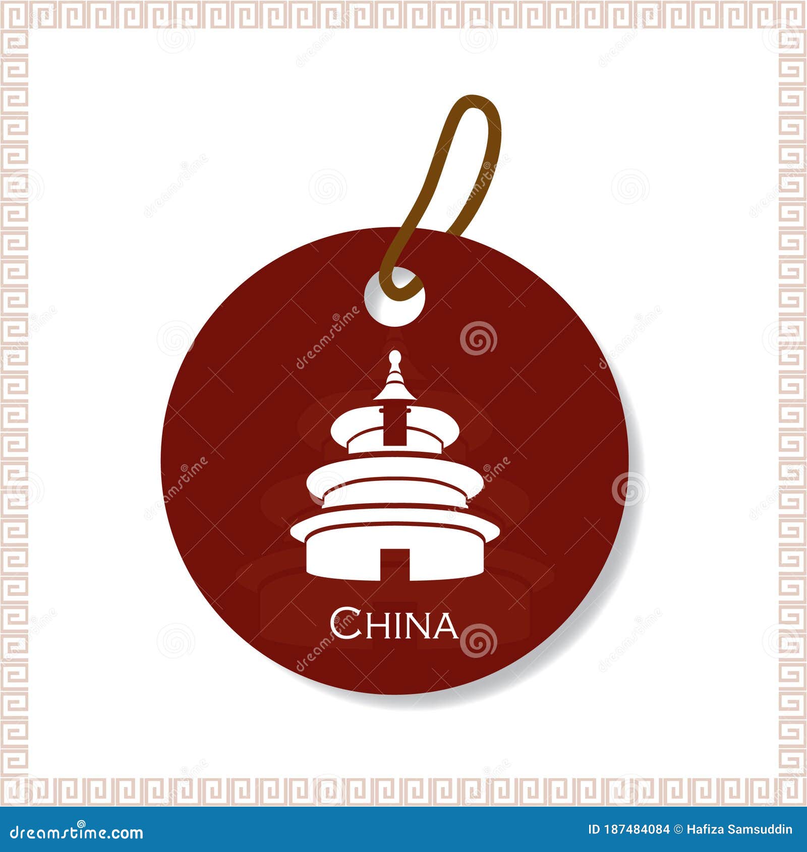 Print stock vector. Illustration of hang, tradition - 187484084