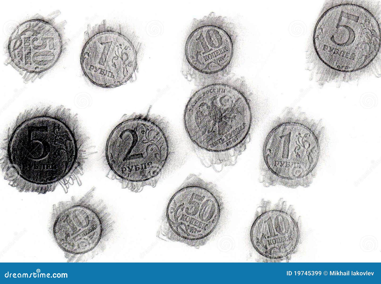 Pencil Value Scale Cartoon Vector | CartoonDealer.com #92635431