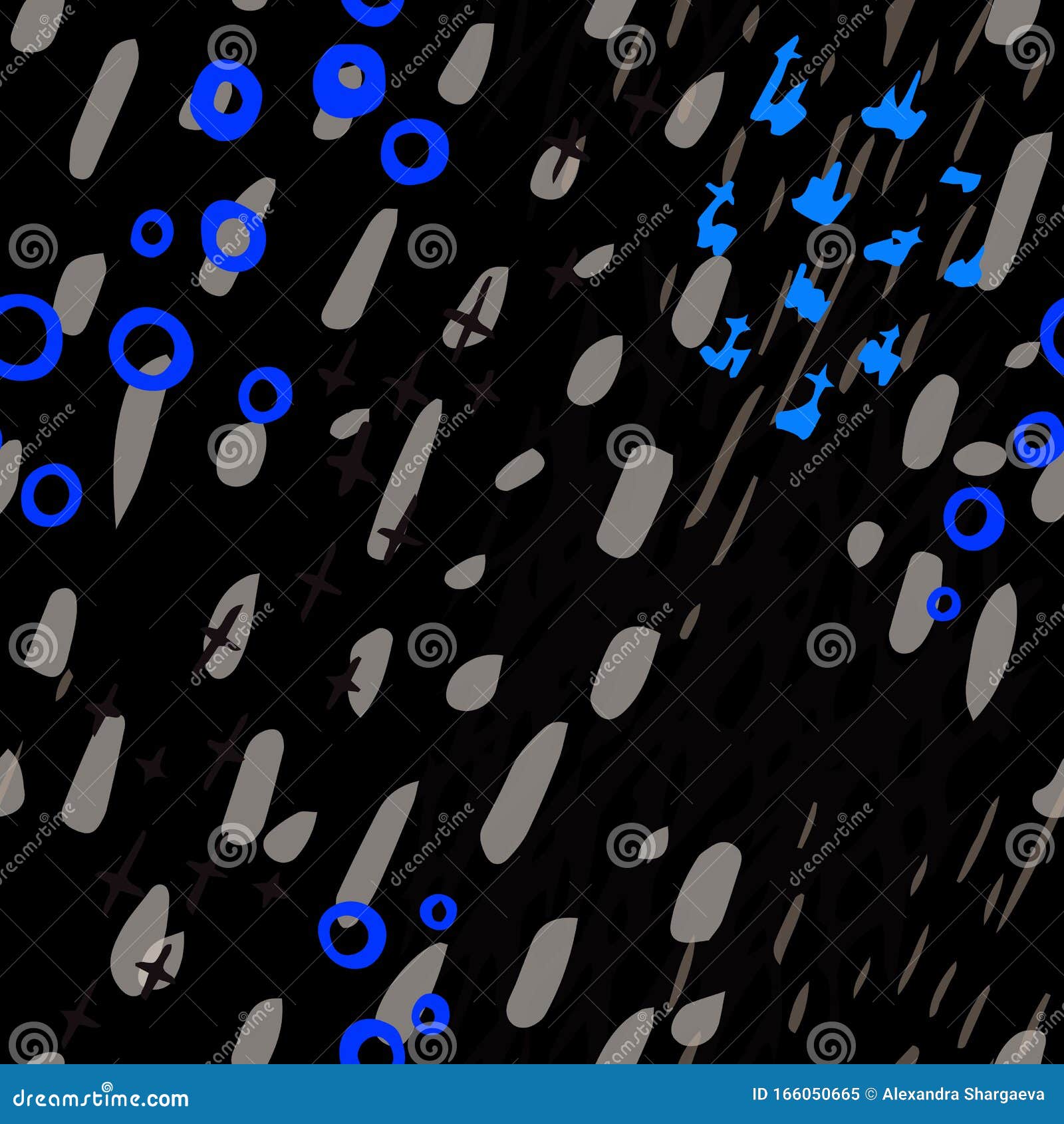 Print Collage Contemporary Vector Surface Stock Illustration ...