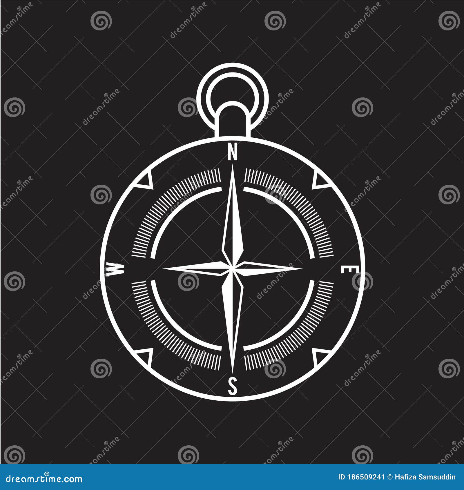 Print stock vector. Illustration of directions, directional - 186509241