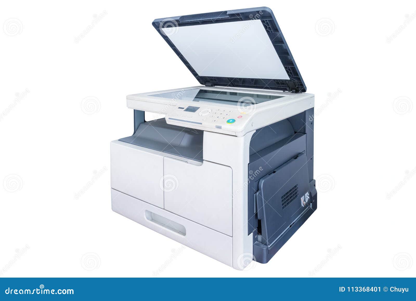 Print Copy Machine Isolated Stock Image - Image of device, color: 113368401