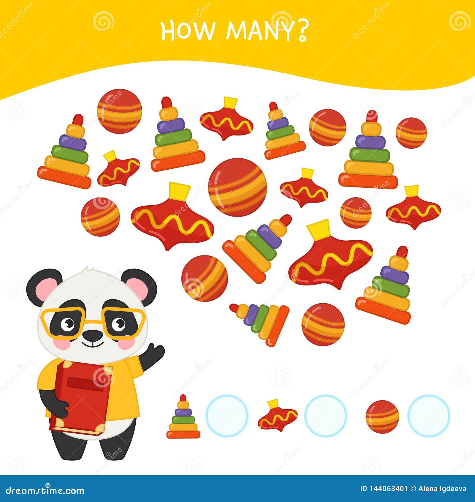 Kids educational game stock vector. Illustration of childhood - 144063401