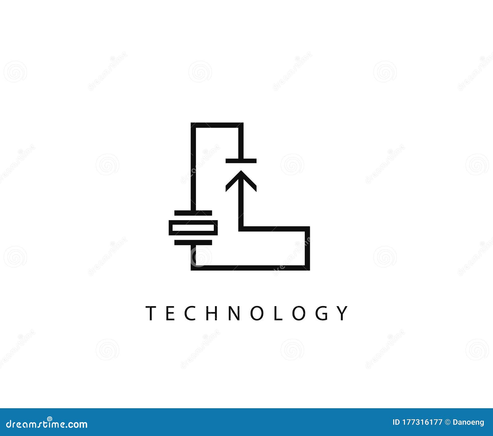 Electrical L Letter Logo Icon Design Stock Illustration - Illustration ...