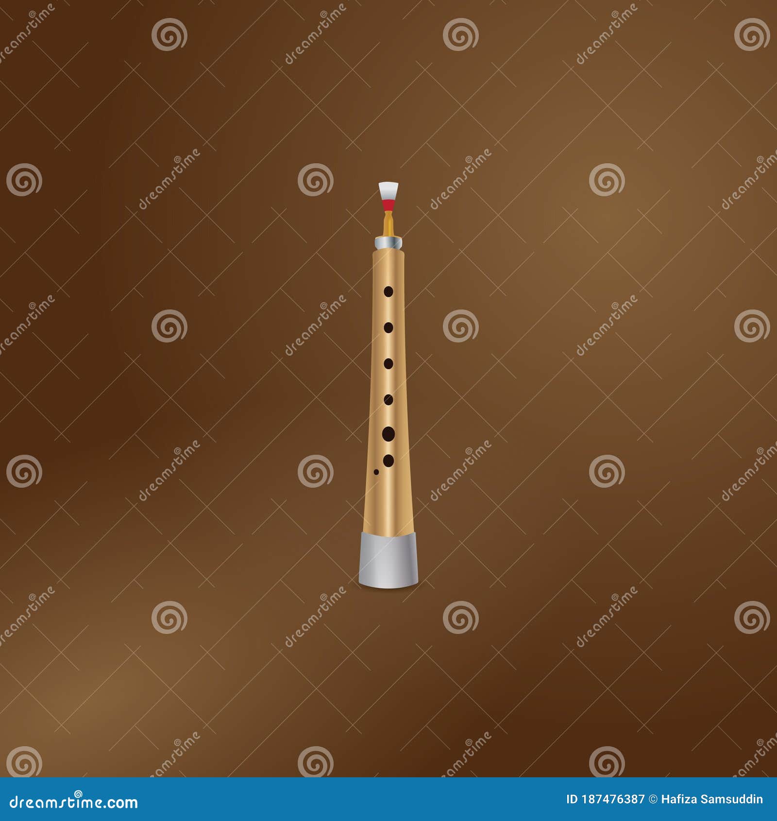 Print stock vector. Illustration of musicals, flutes - 187476387
