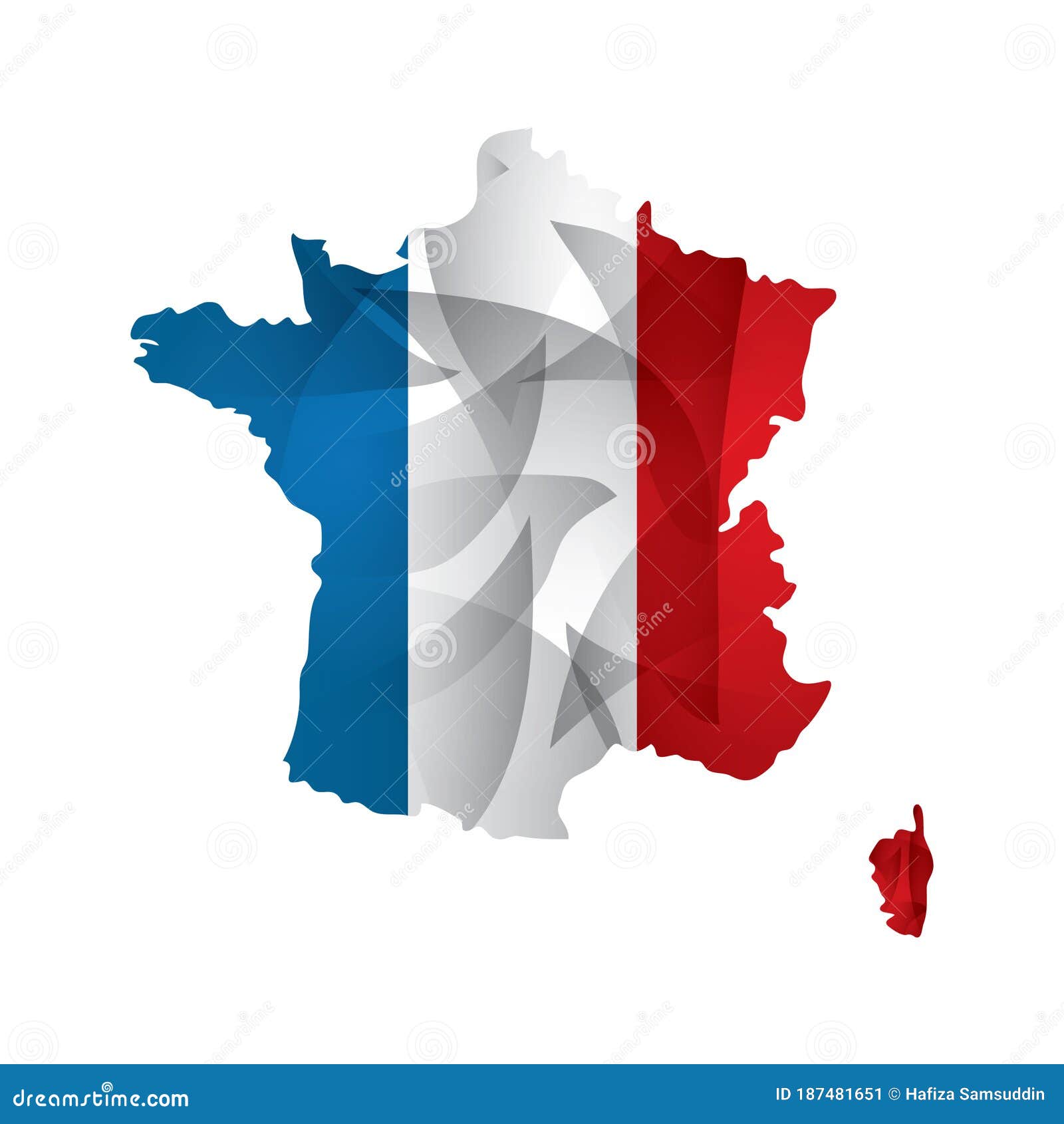 Print stock vector. Illustration of tricolored, shapes - 187481651