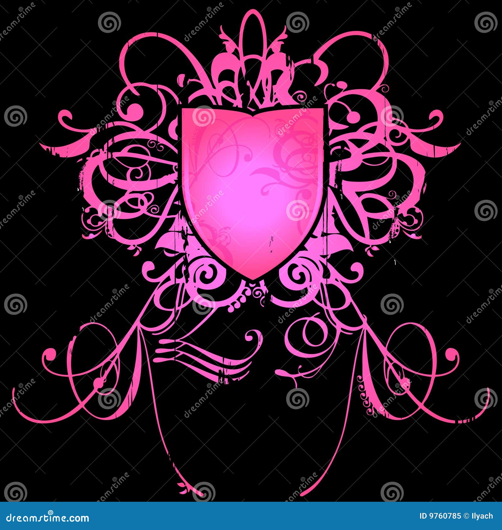 Print of Glamour emblem stock vector. Illustration of backgrounds - 9760785