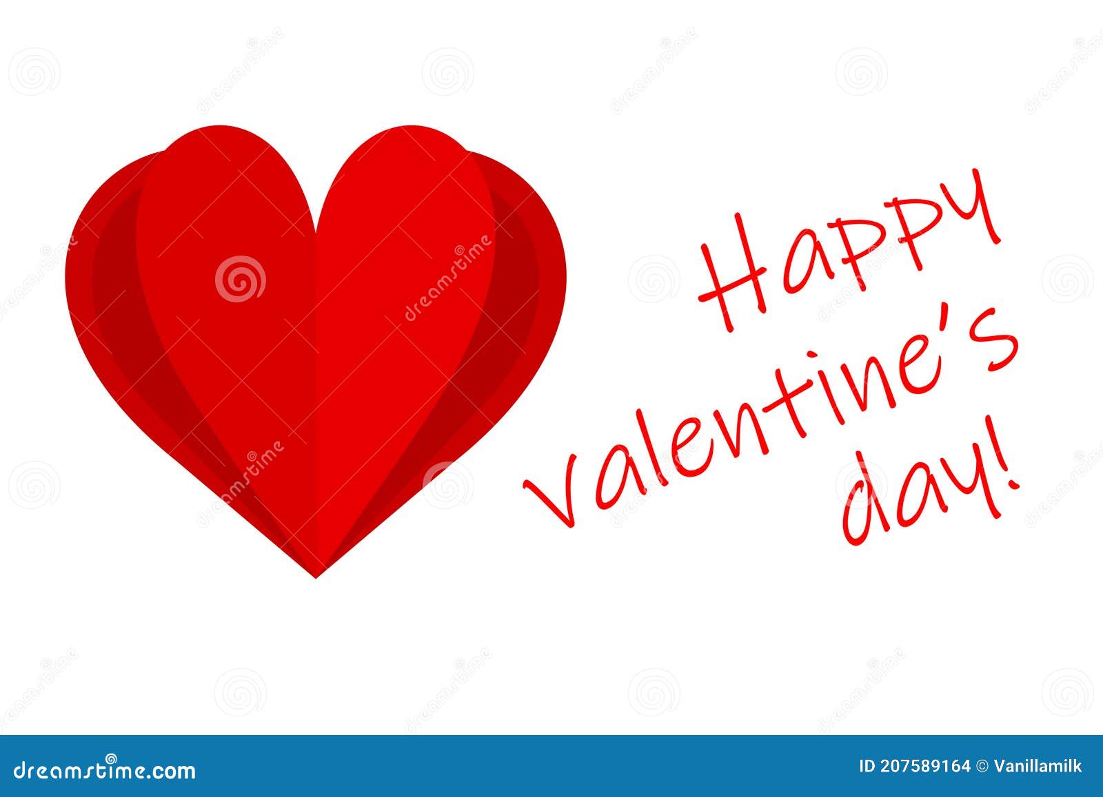 Happy Valentine Day Greeting Card Pattern Background Template For Use