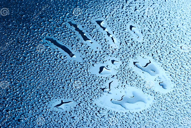 Print of hand stock image. Image of mist, reflection - 18071599