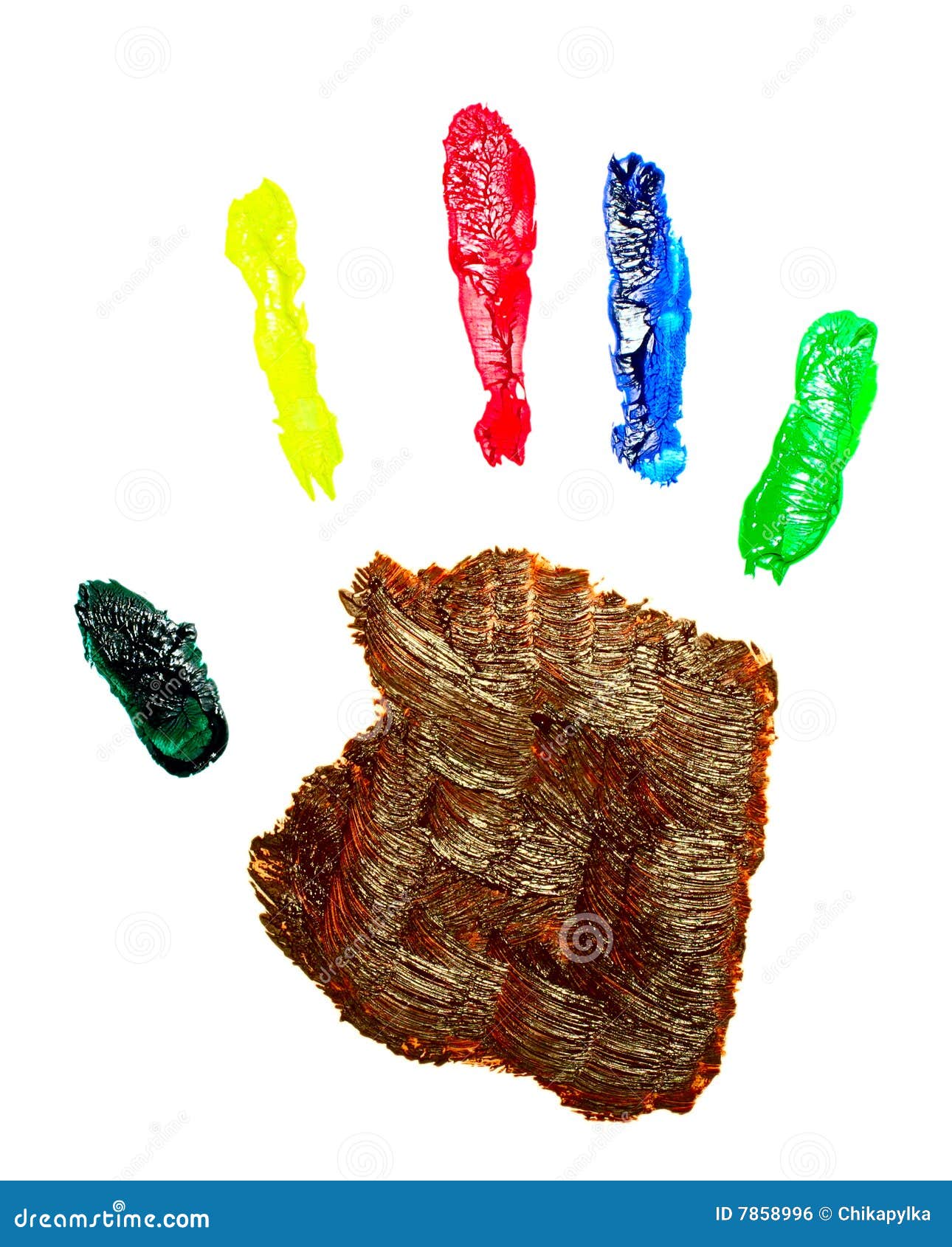 Print Of Hand Picture. Image: 7858996