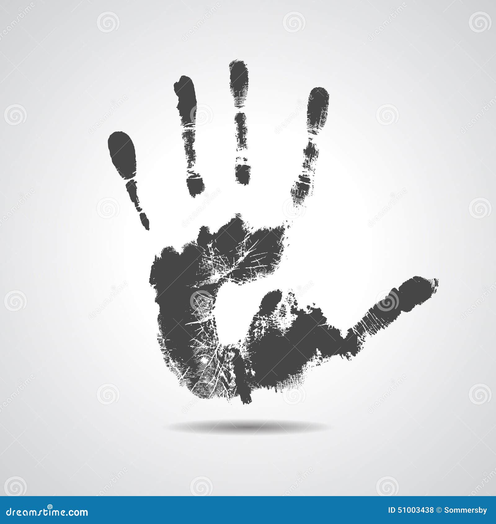 Print of Hand of Man, Cute Skin Texture Pattern Stock Vector ...