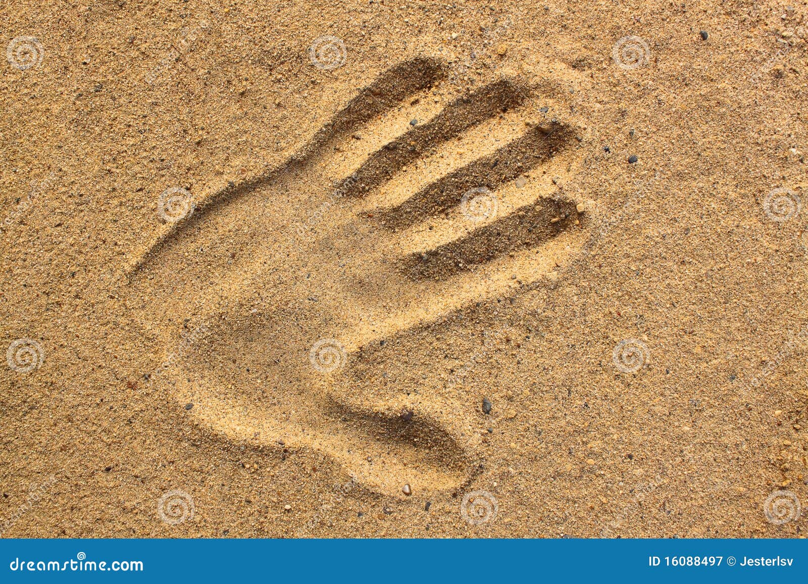 Print of a human hand stock image. Image of identity - 16088497
