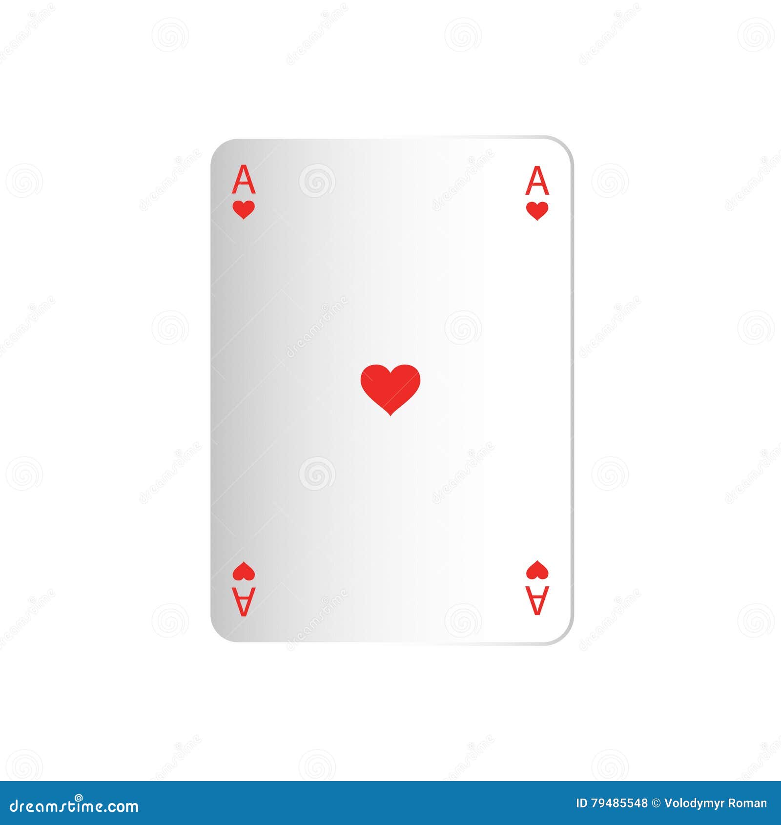 Print Illustration Playing Card Isolate Worms Stock Illustration ...