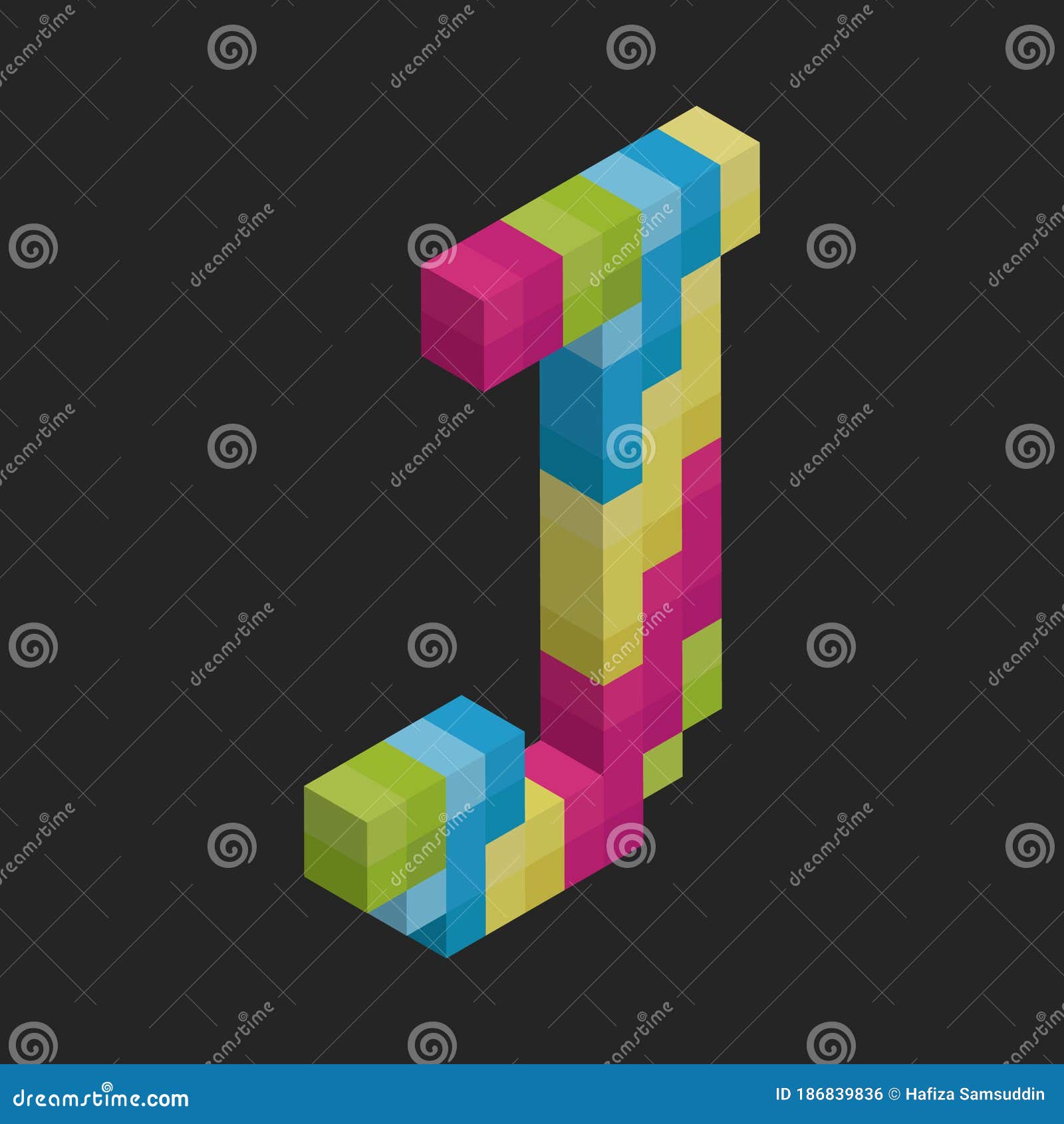 Print stock illustration. Illustration of abstract, three - 186839836