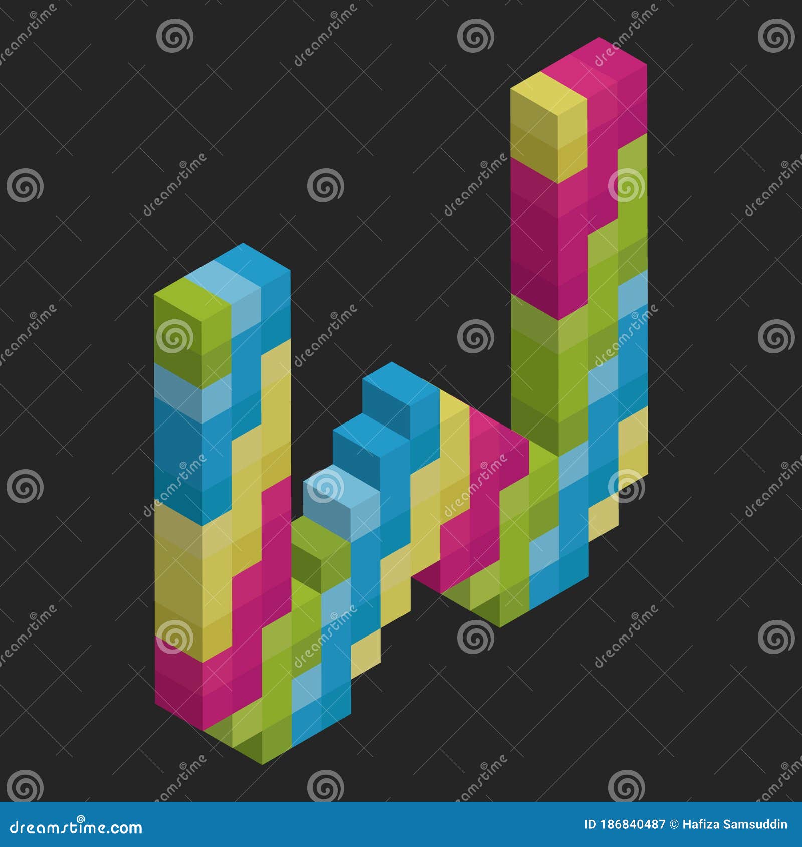 Print stock illustration. Illustration of objects, alphabets - 186840487