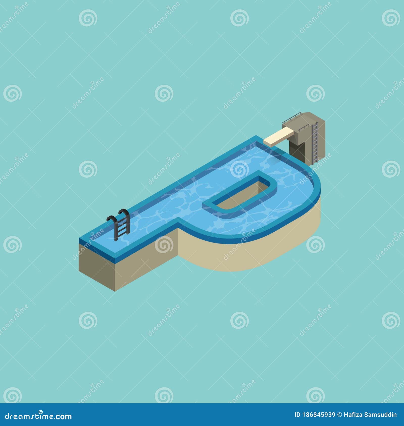 Print stock illustration. Illustration of objects, alphabet - 186845939