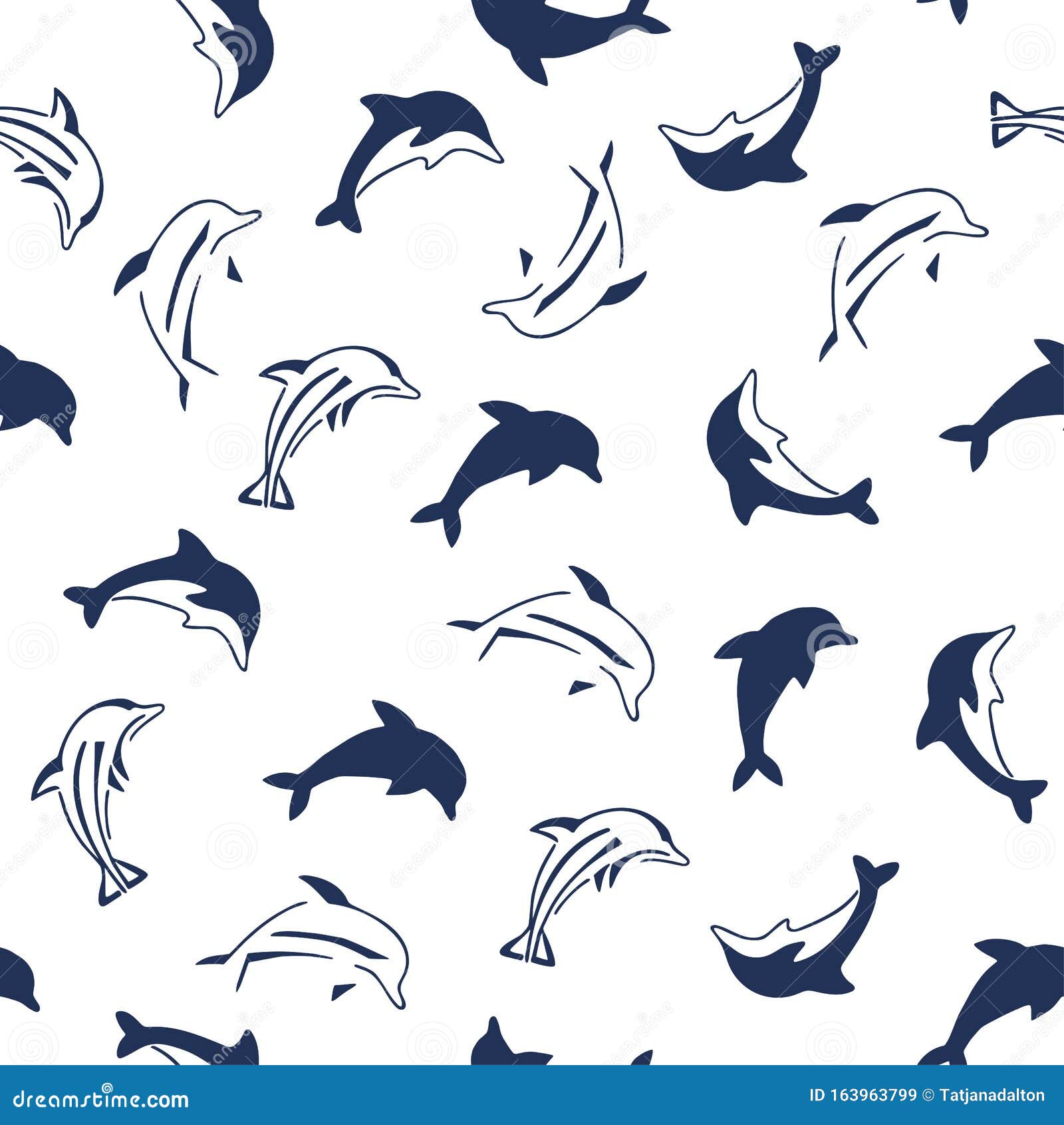 Jumping Dolphin Silhouette Icon Shape. Stock Vector - Illustration of ...