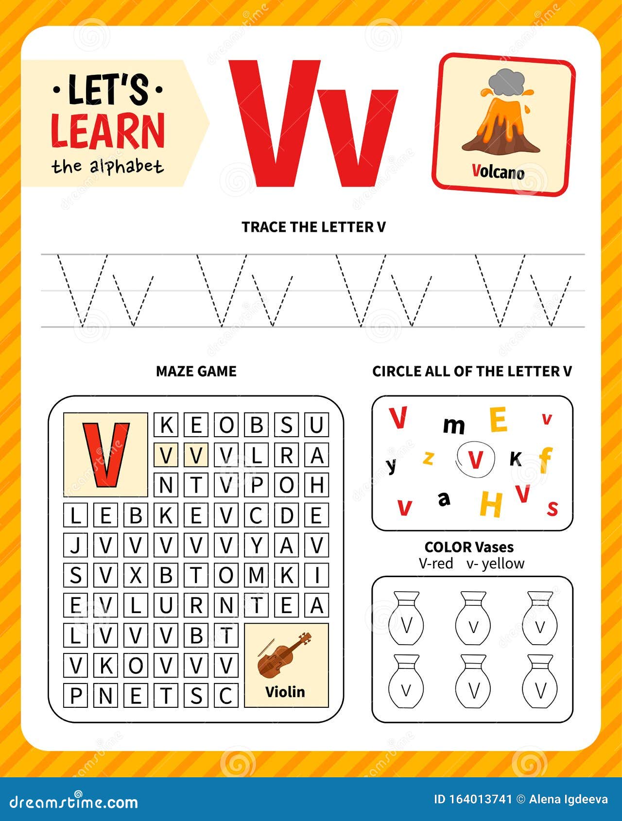 Kids learning material. stock vector. Illustration of line - 164013741