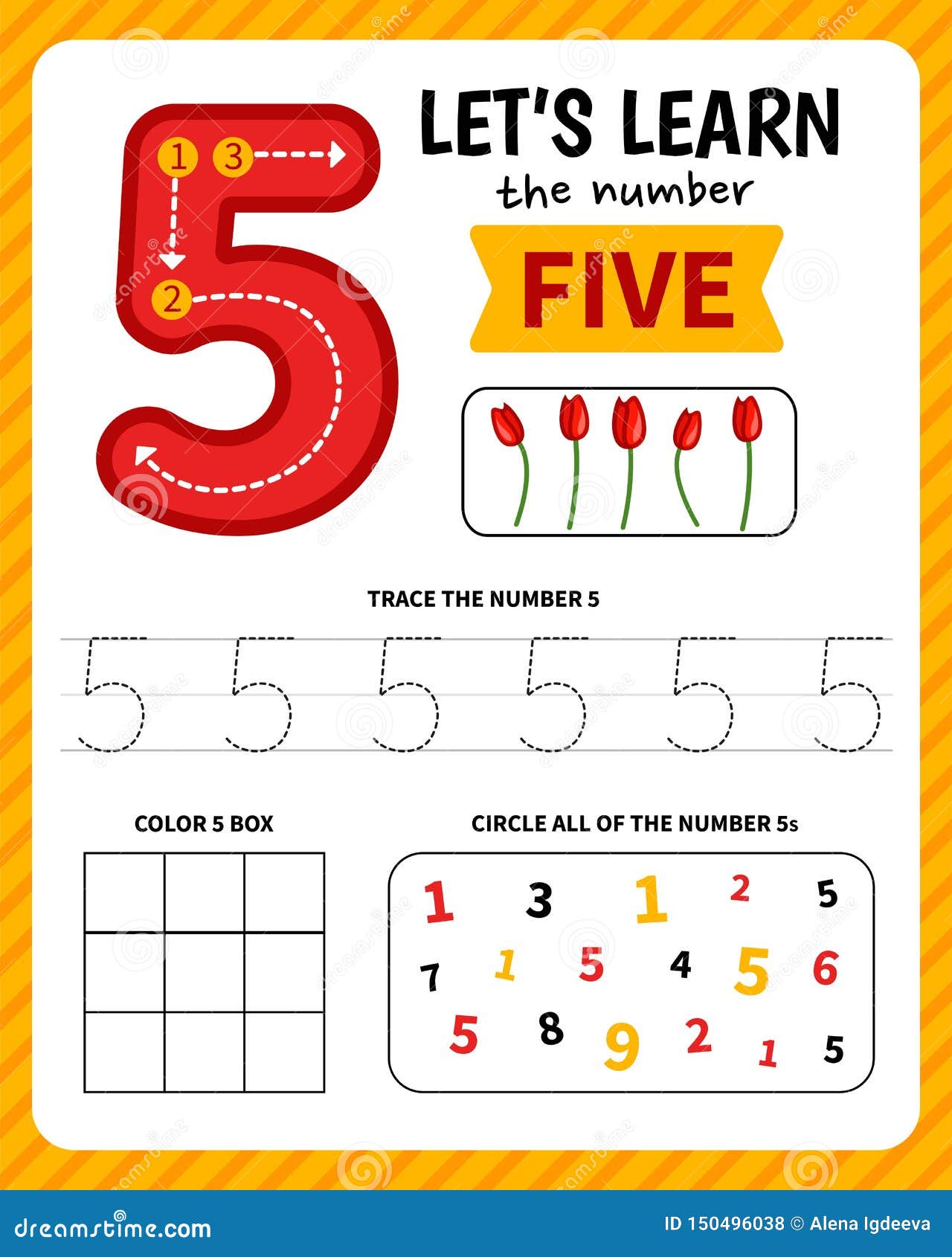 Numbers For Kids Learning