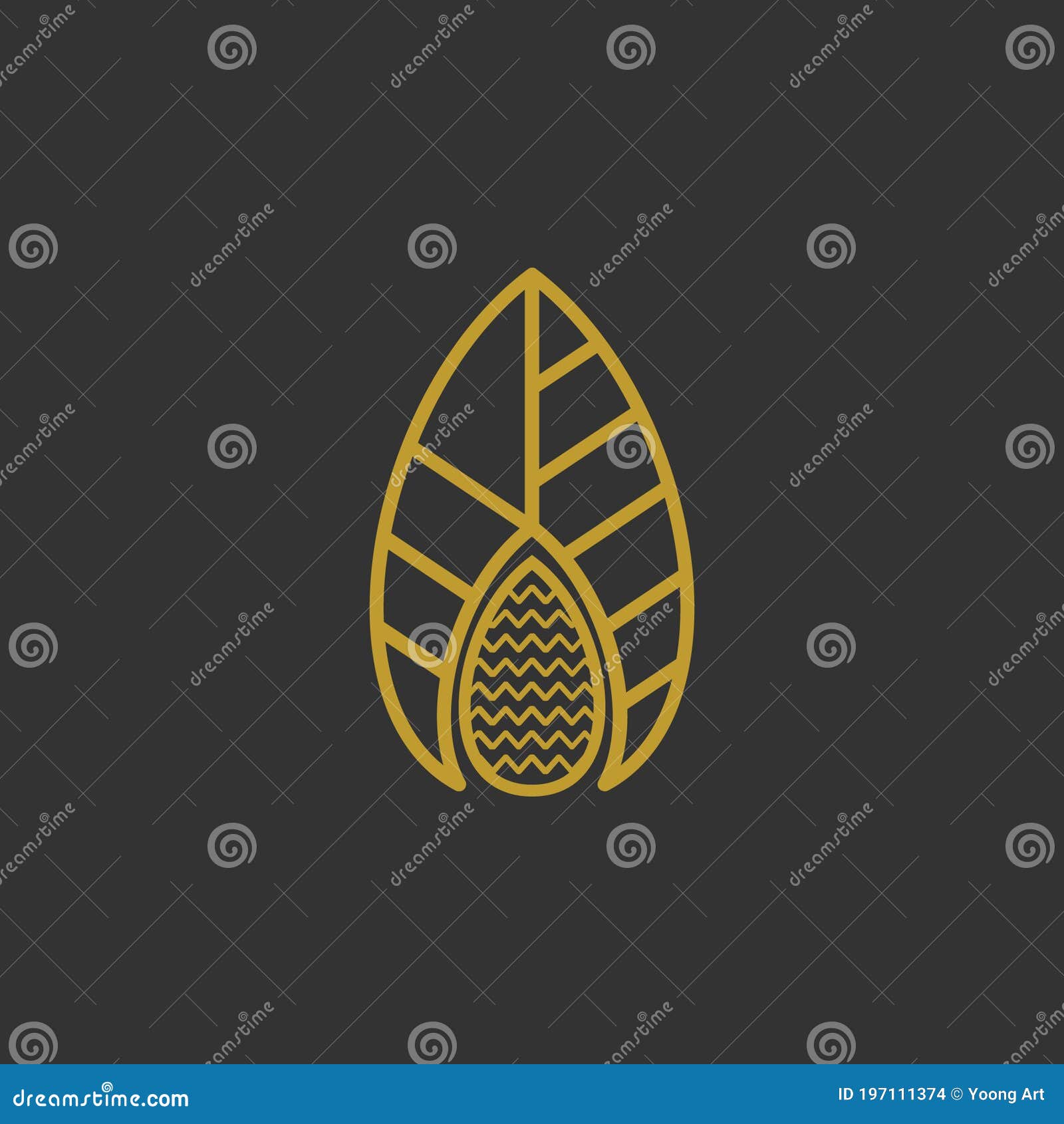 Leaf Vector Logo Template Element Stock Vector - Illustration of design ...