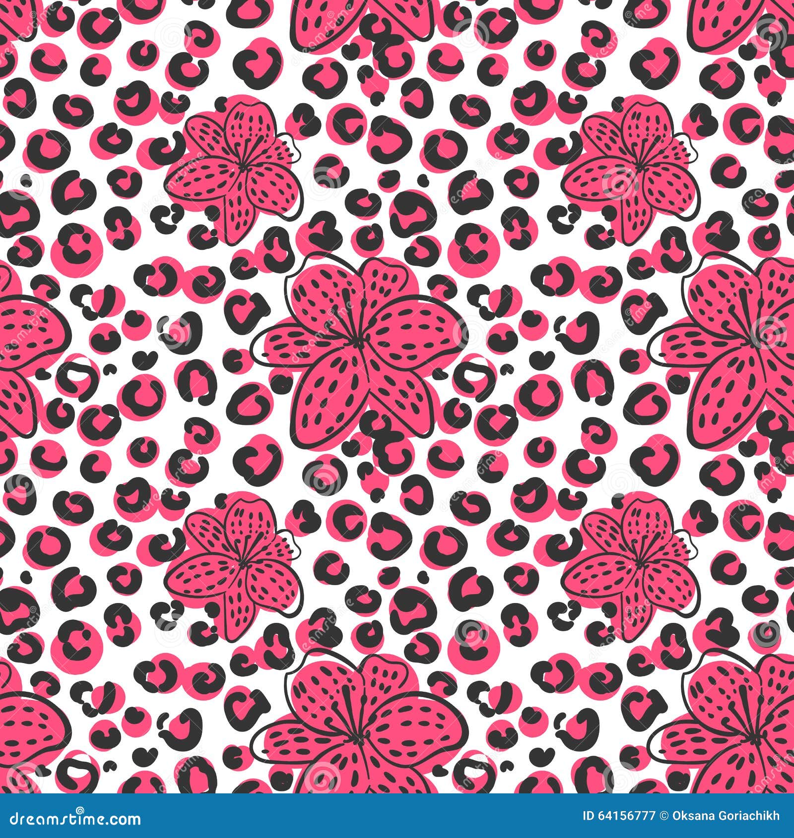 Print of leopard stock vector. Illustration of detailed - 64156777