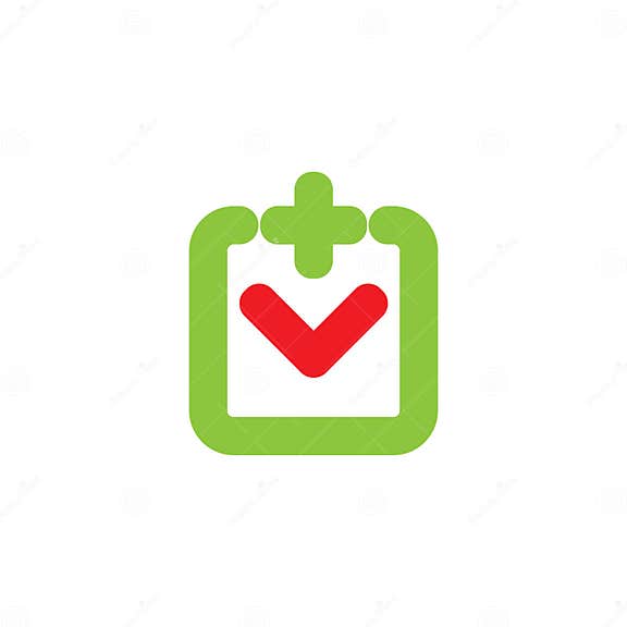 Health Check Symbol Logo Vector Stock Vector - Illustration of style ...