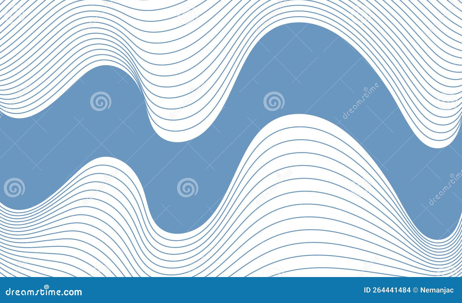 Linear Geometric Abstract Canyon and River Stock Illustration ...