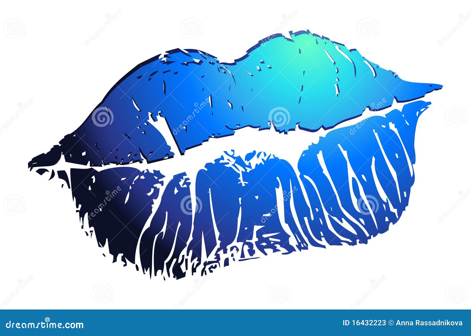 Print of lips stock vector. Illustration of cosmetic - 16432223