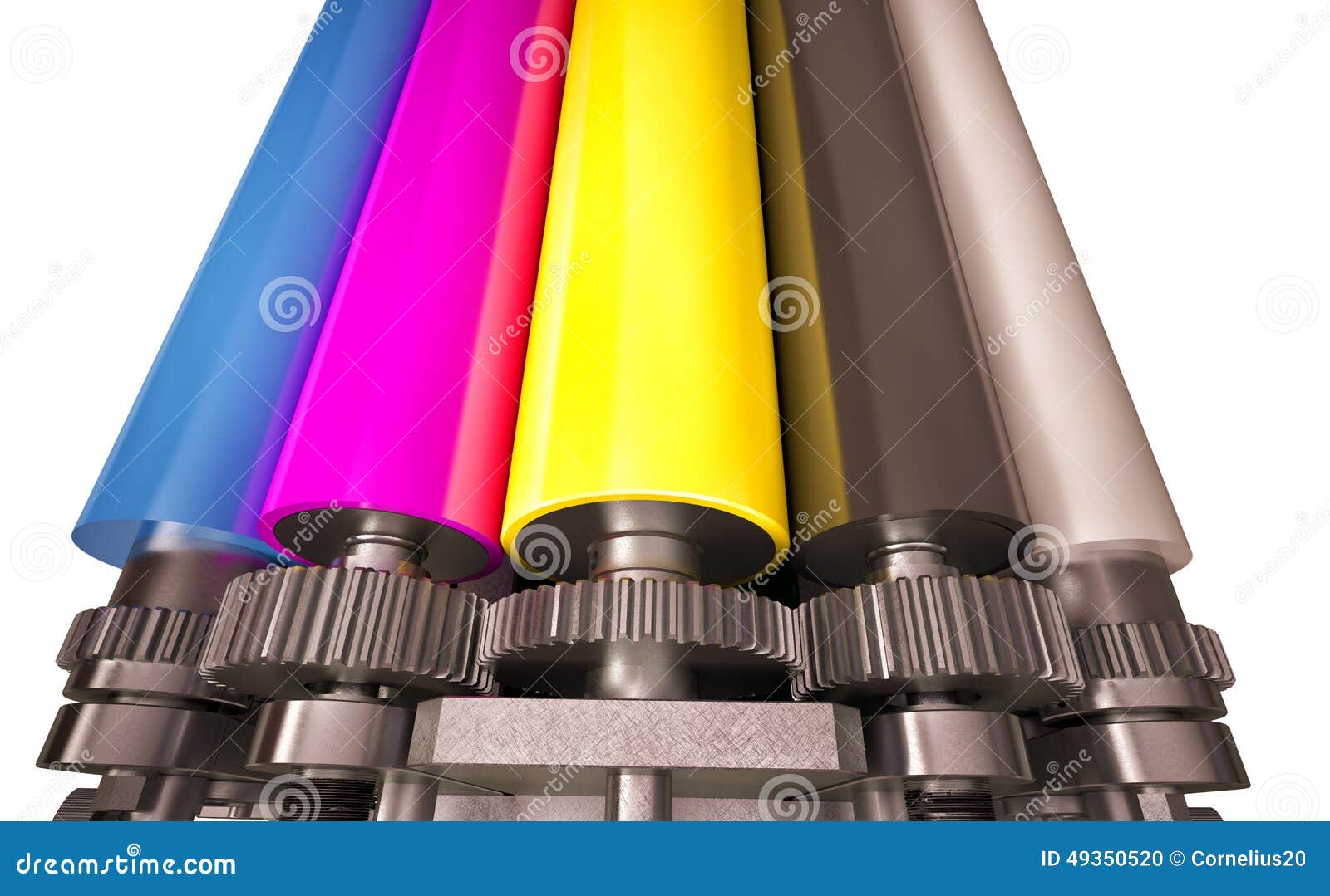 Print machine stock photo. Image of office, pantone, industrial - 49350520