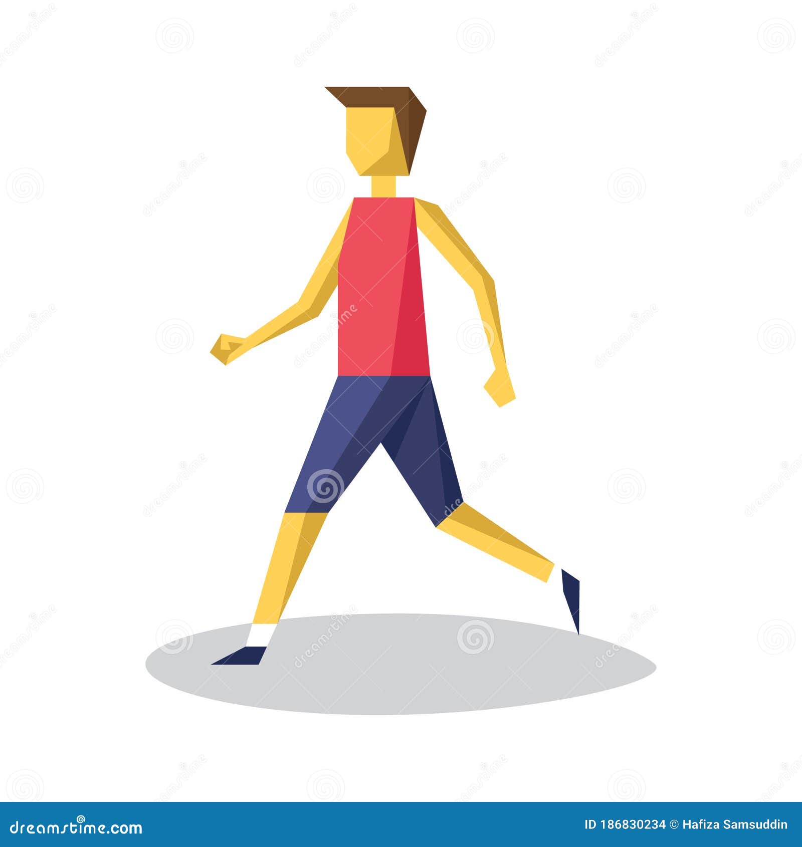 Print stock vector. Illustration of guys, character - 186830234