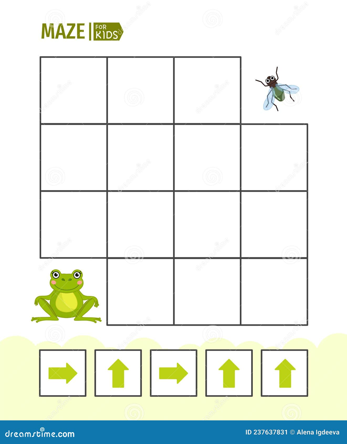 Kids educational game stock vector. Illustration of cartoon - 237637831