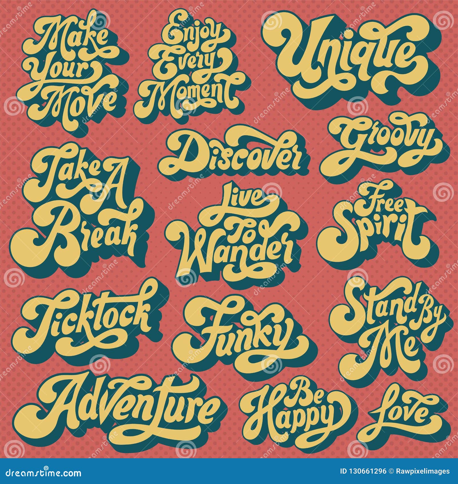 Motivational Typography Vector Poster, Dream Big Work Hard ...