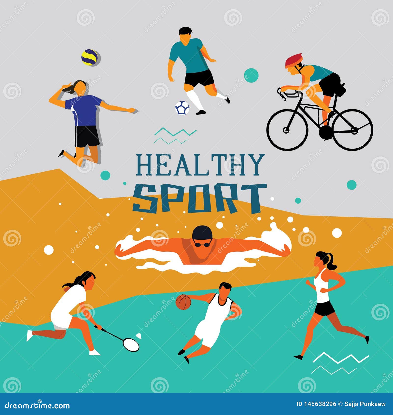 Healthy Sport Eps 10 Format Stock Vector - Illustration of collection ...