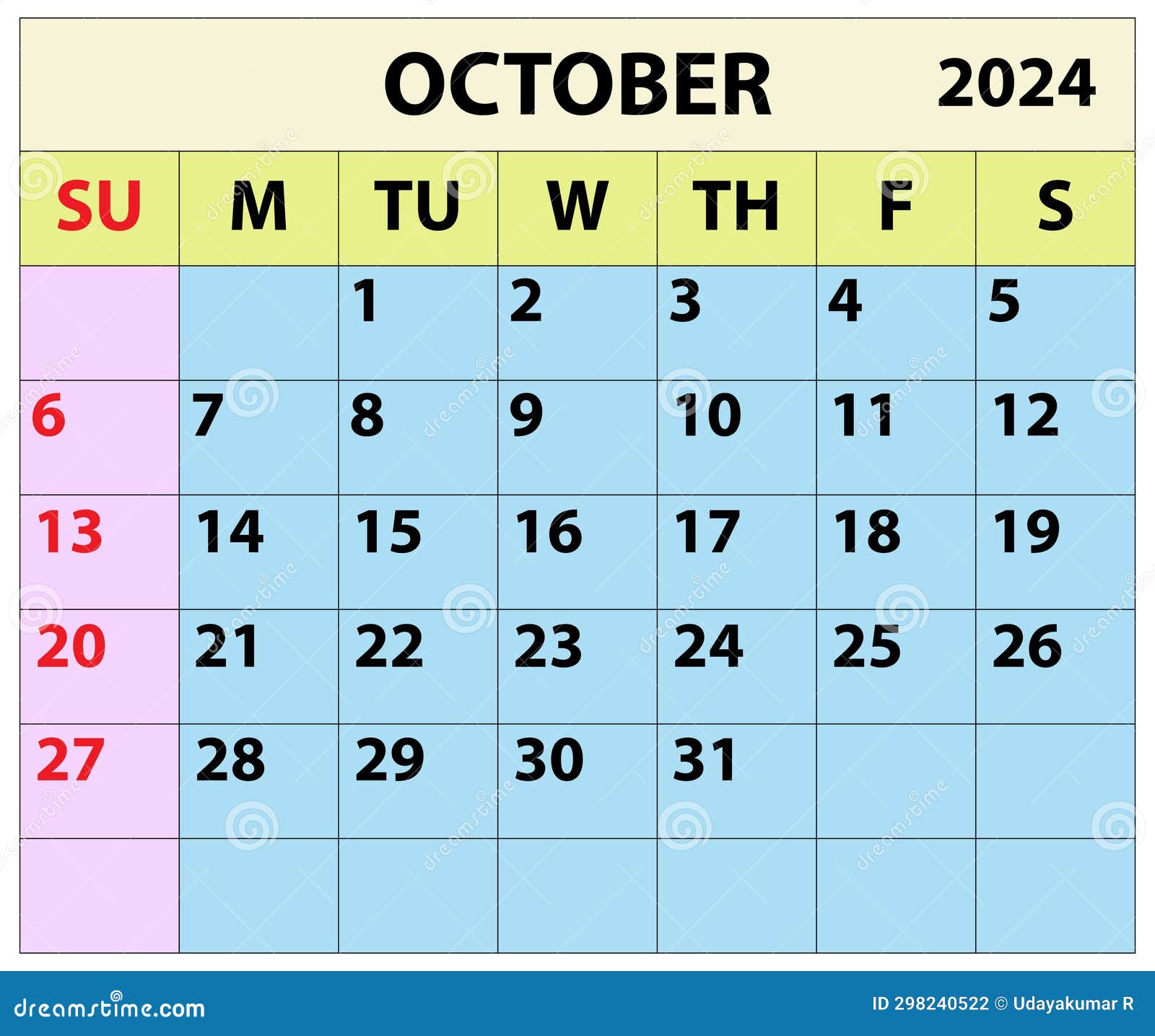 October Month Sign On A Classic Columns Royalty-Free Stock Photo ...