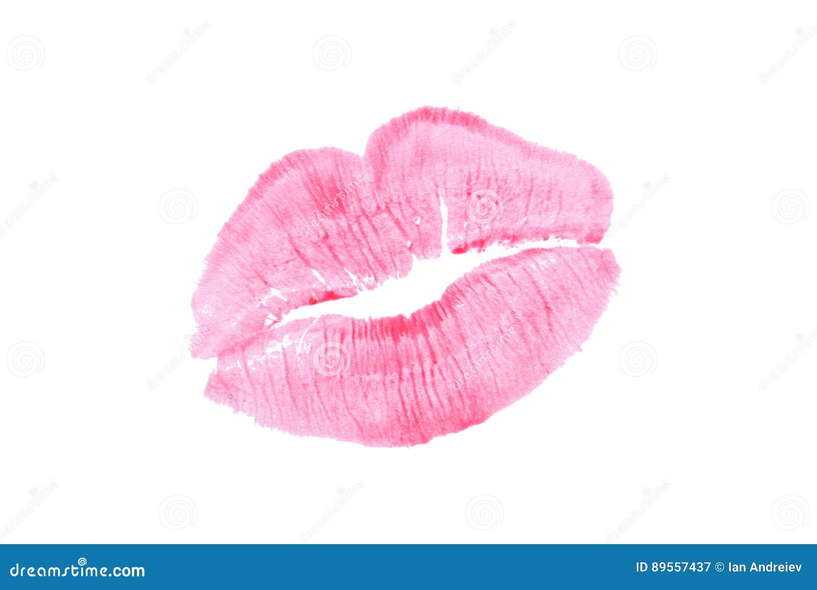 Print of pink lips stock image. Image of valentine, makeup - 89557437